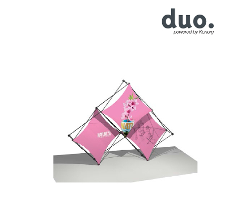 Faltdisplay Sonderbau: auf Wunsch mit Ablagen, Vitrinen | Konorg