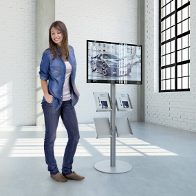 Mobile Media-Messewände und Mediadisplays vom Display Discount