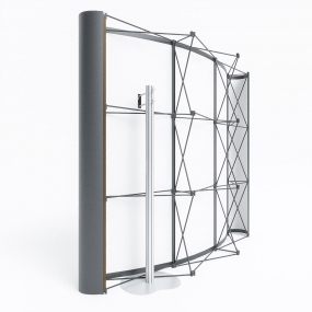 Media-Messewand für den multimedialen Messestand | Konorg